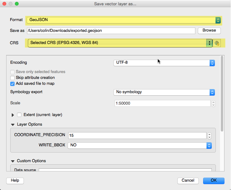 How do I convert my GIS data to WGS84 - EPSG:4326 | Social Pinpoint Classic Help Center